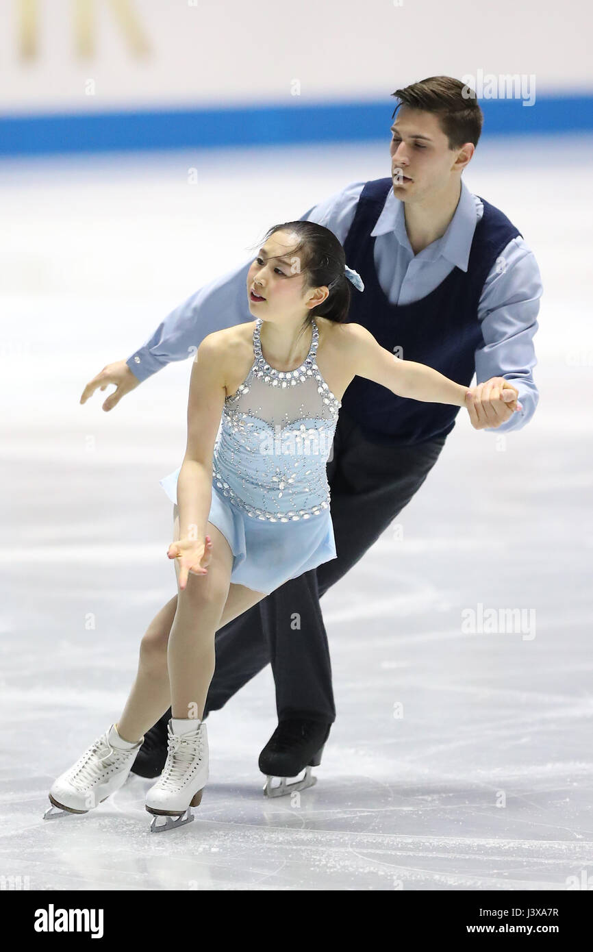 st Yoyogi Gymnasium, Tokyo, Japan. 22nd Apr, 2017. Sumire Suto ...