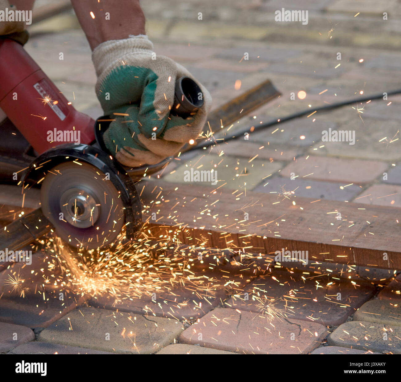 metal cutting abrasive disc Stock Photo - Alamy