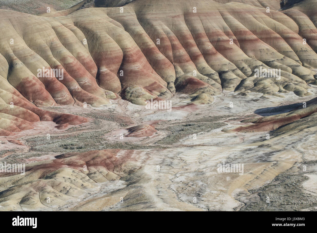 Vivid colorful landscape of Painted Hills, Oregon, USA Stock Photo - Alamy