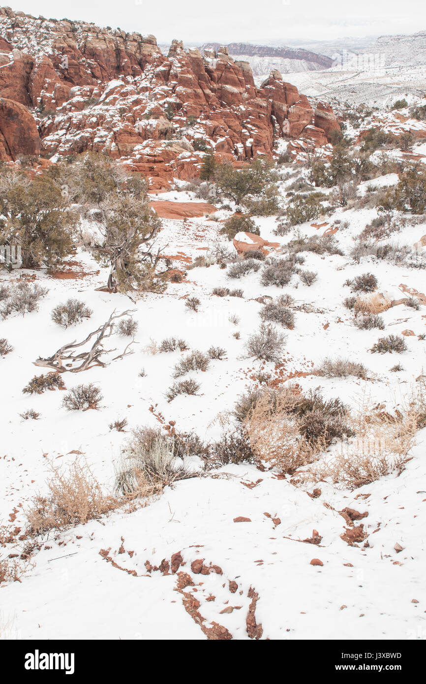 Fiery furnace, Arches National Park, Utah, USA Stock Photo - Alamy