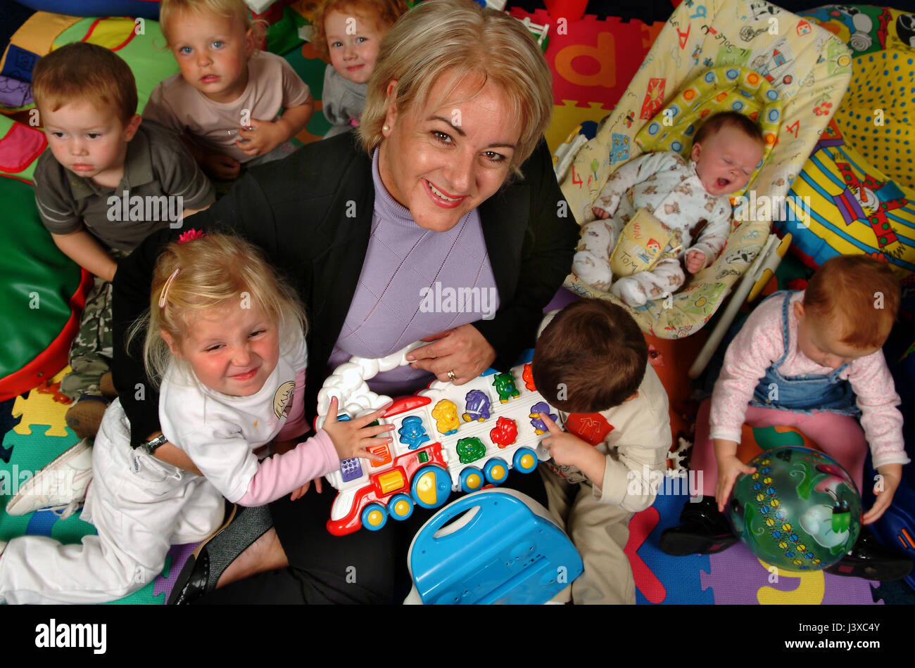 Carol Daniel, head of Early Years in Rhondda Cynon Taff, Wales, UK ...