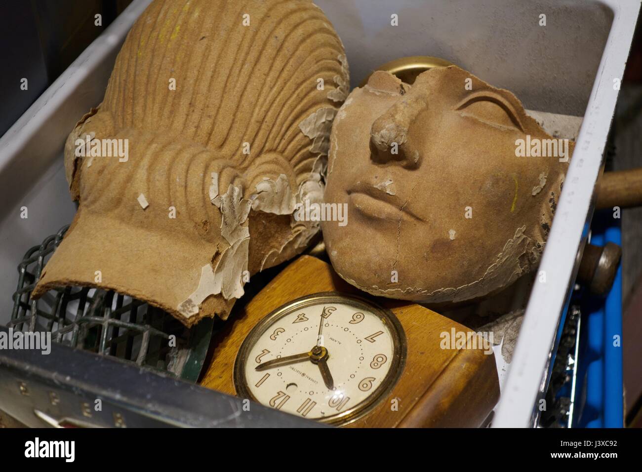 Box of clock parts hi-res stock photography and images - Alamy