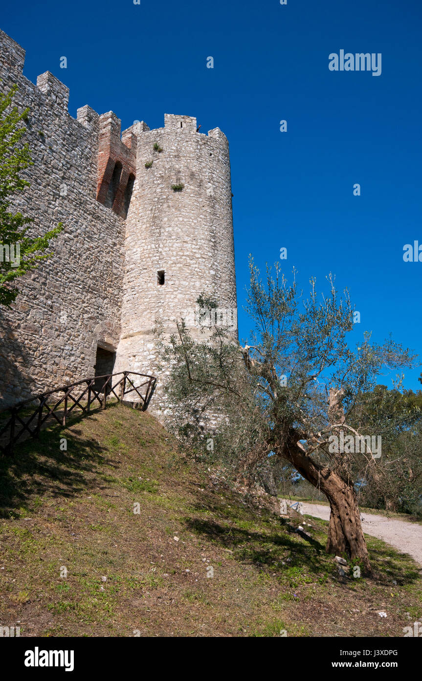 Castle of Castiglione del Lago, Perugia, Umbria, Italy Stock Photo - Alamy