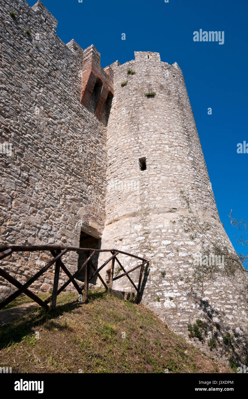 Castle of Castiglione del Lago, Perugia, Umbria, Italy Stock Photo - Alamy