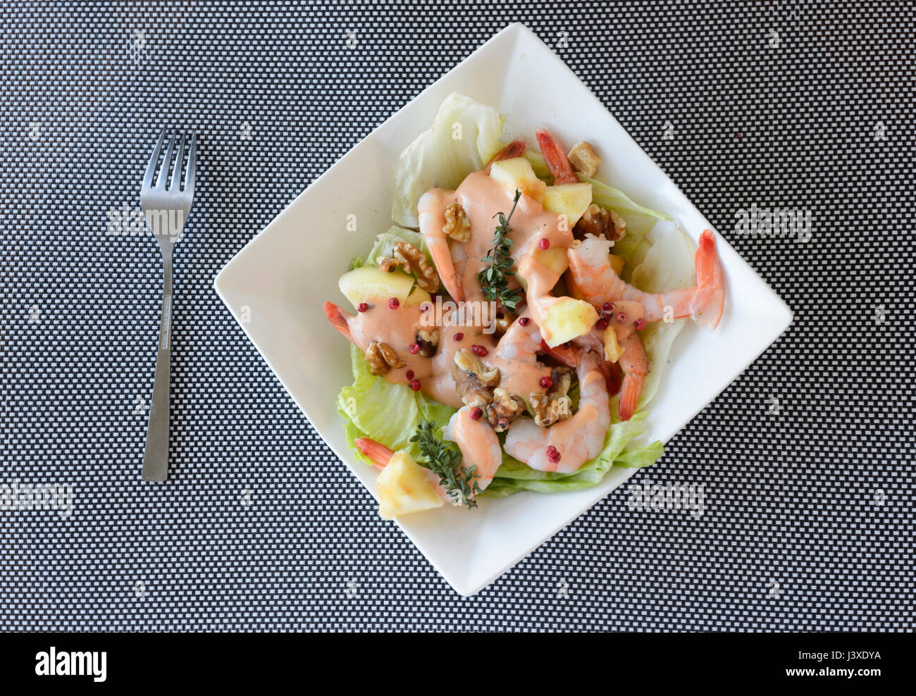 Jumbo tiger prawn cocktail hi-res stock photography and images - Alamy
