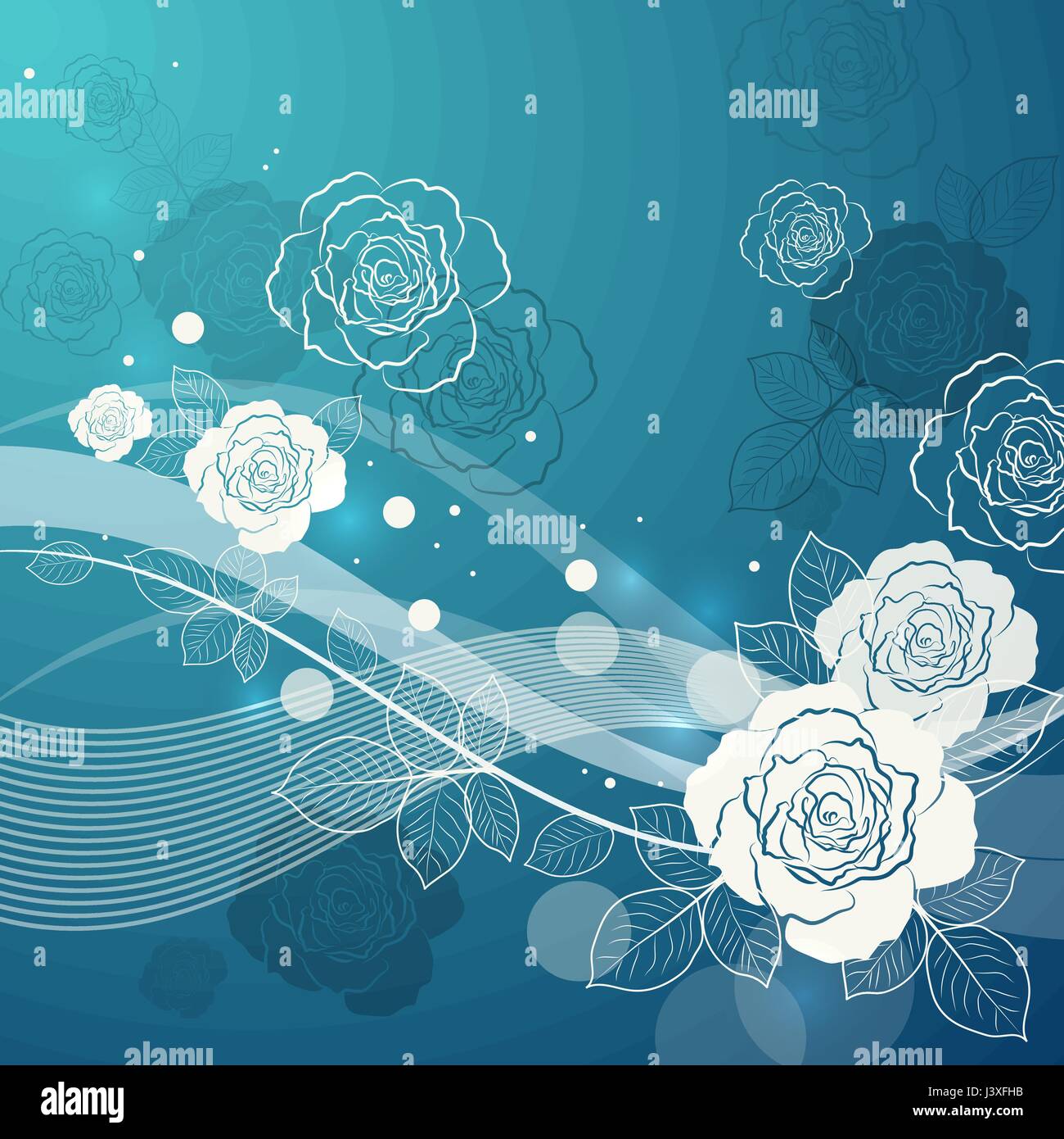 Tender floral texture Stock Vector Images - Alamy