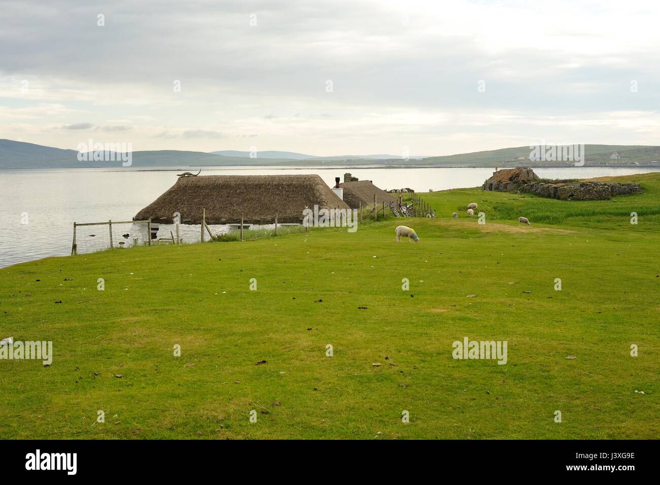 The Hostel on the Isle of Berneray, Scotland Stock Photo - Alamy