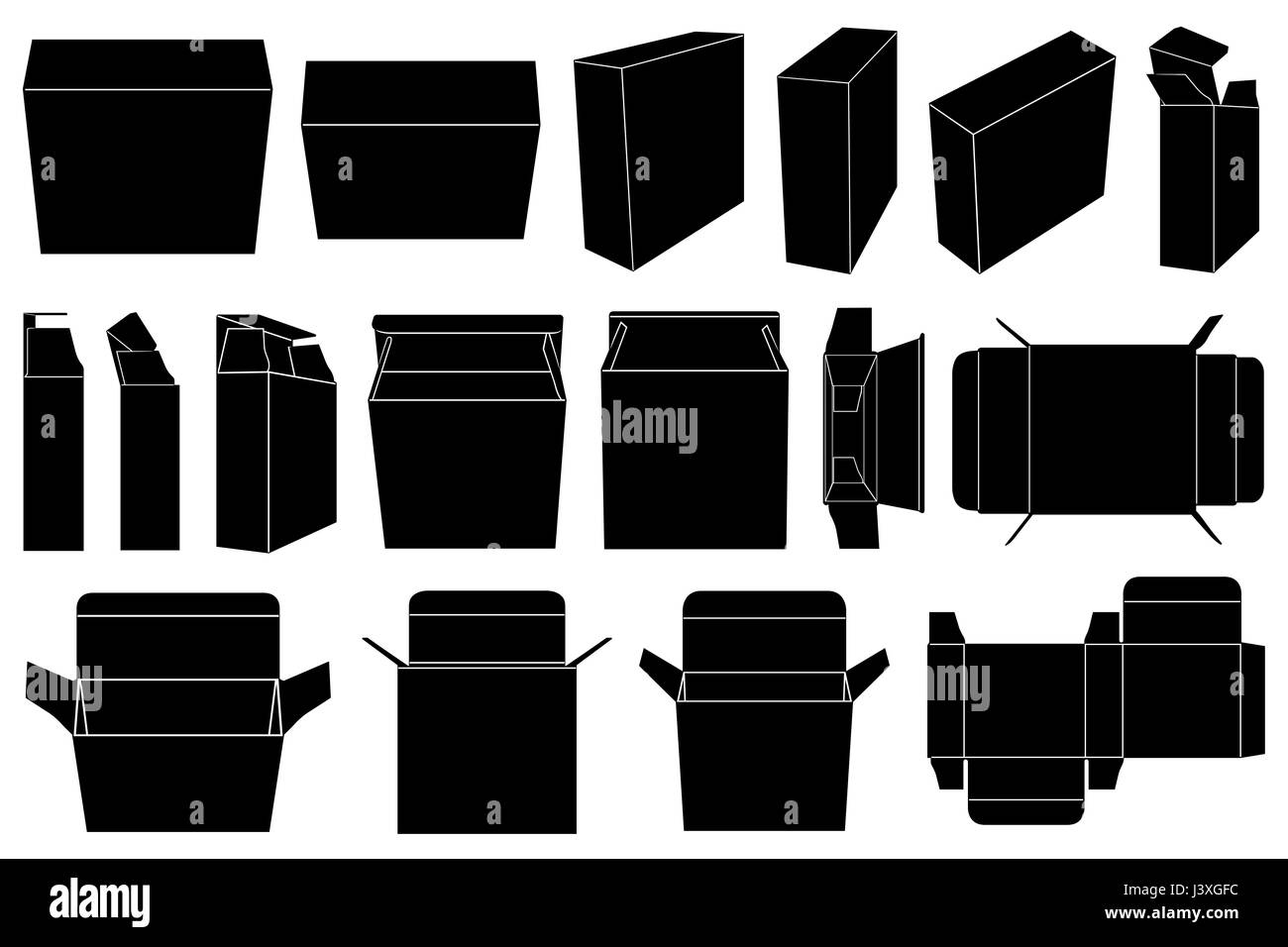 Isolated shipping containers hi-res stock photography and images - Alamy