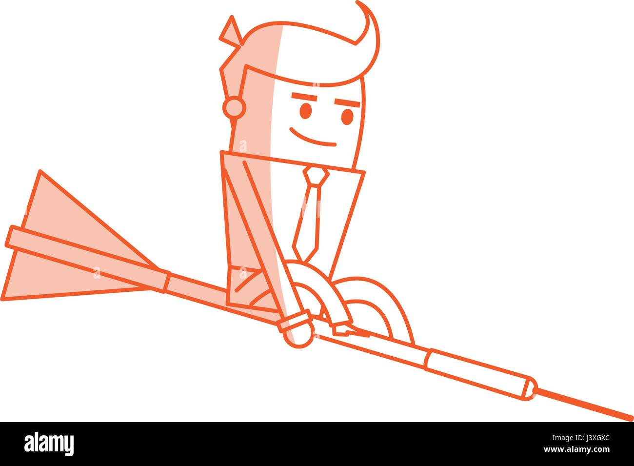 Red Arrow Silhouette High Resolution Stock Photography and Images - Alamy