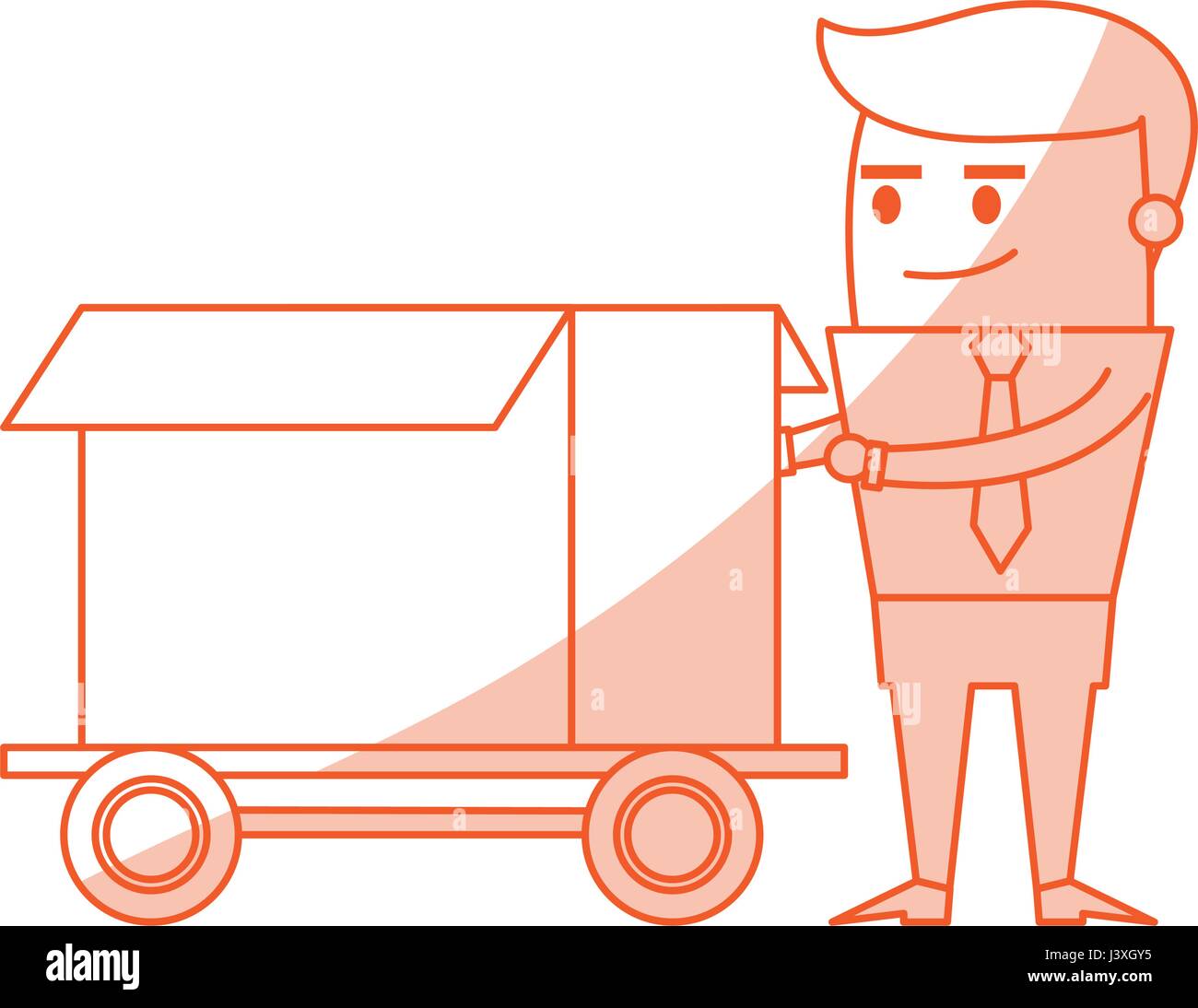 Package manager image Stock Vector Images - Alamy