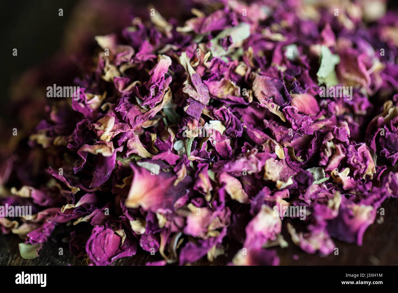 dried pink rose petals Stock Photo - Alamy