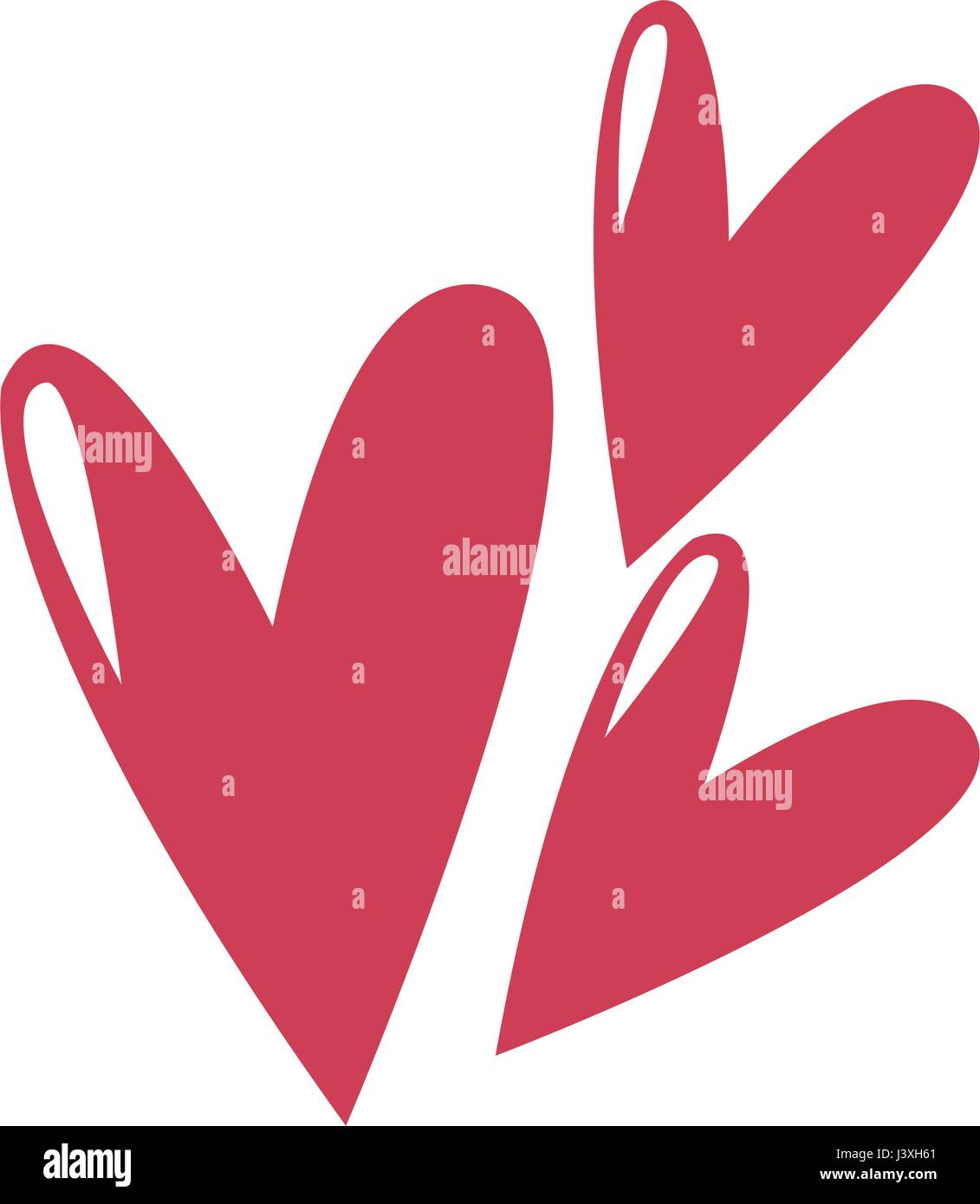 cute heart love comic symbol Stock Vector Image & Art - Alamy