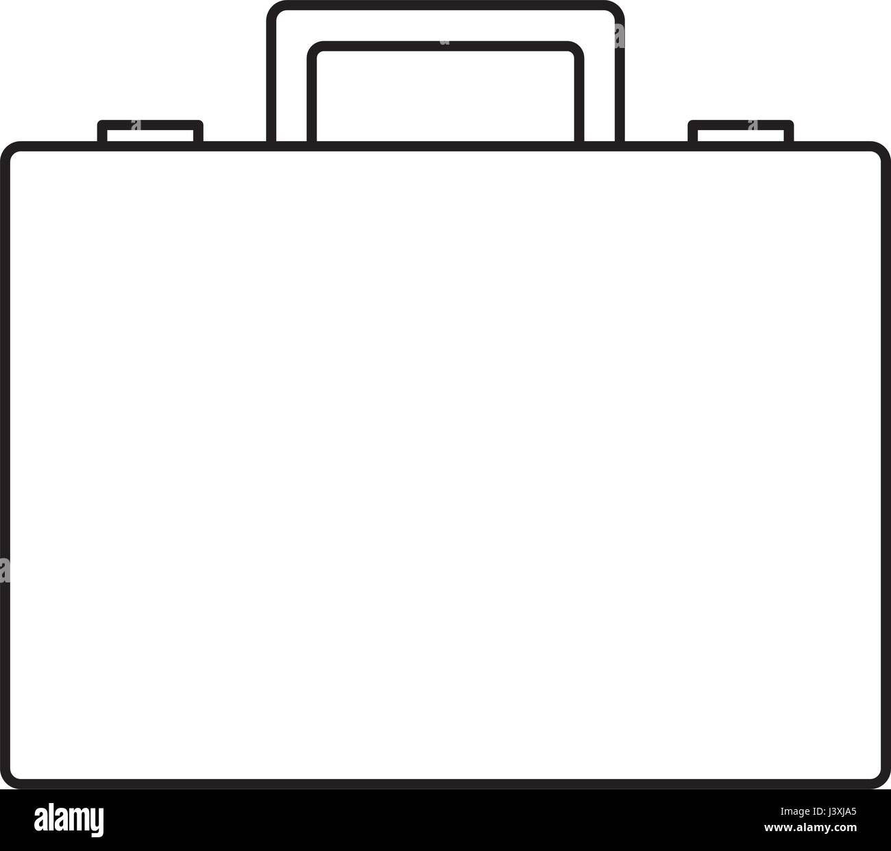 first aid case equipment emergency medical line Stock Vector Image ...