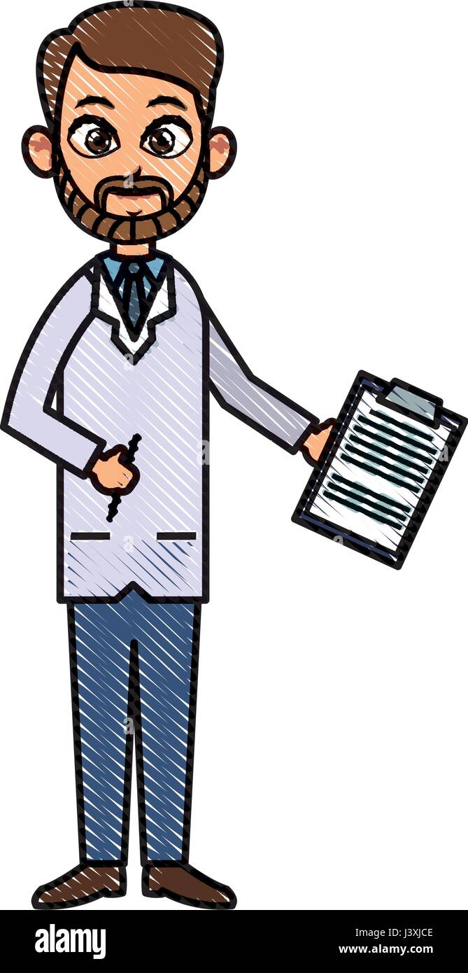 drawing doctor man adult healthy Stock Vector Image & Art - Alamy
