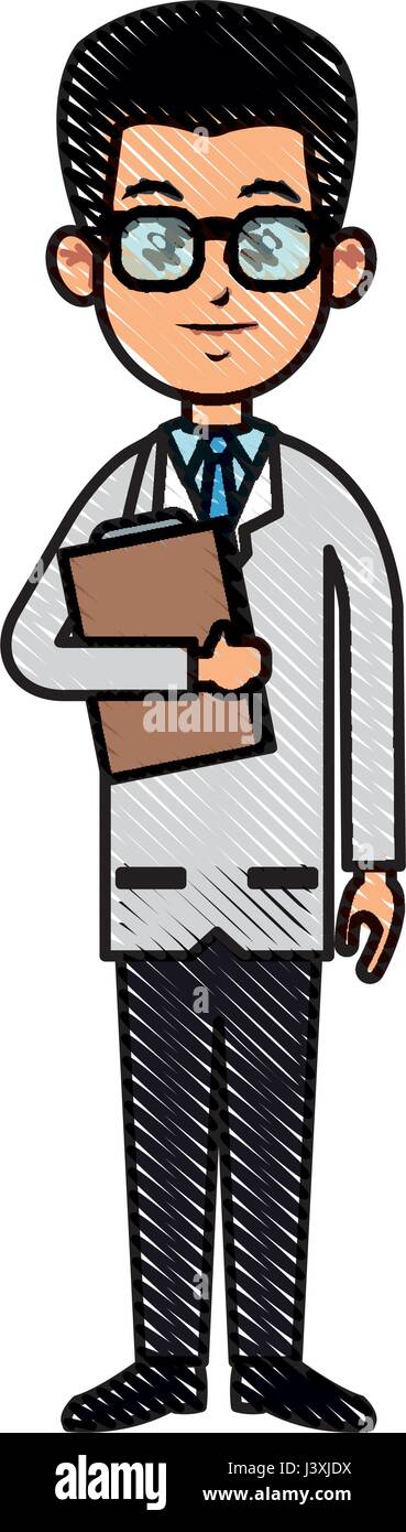 drawing doctor man adult healthy Stock Vector Image & Art - Alamy