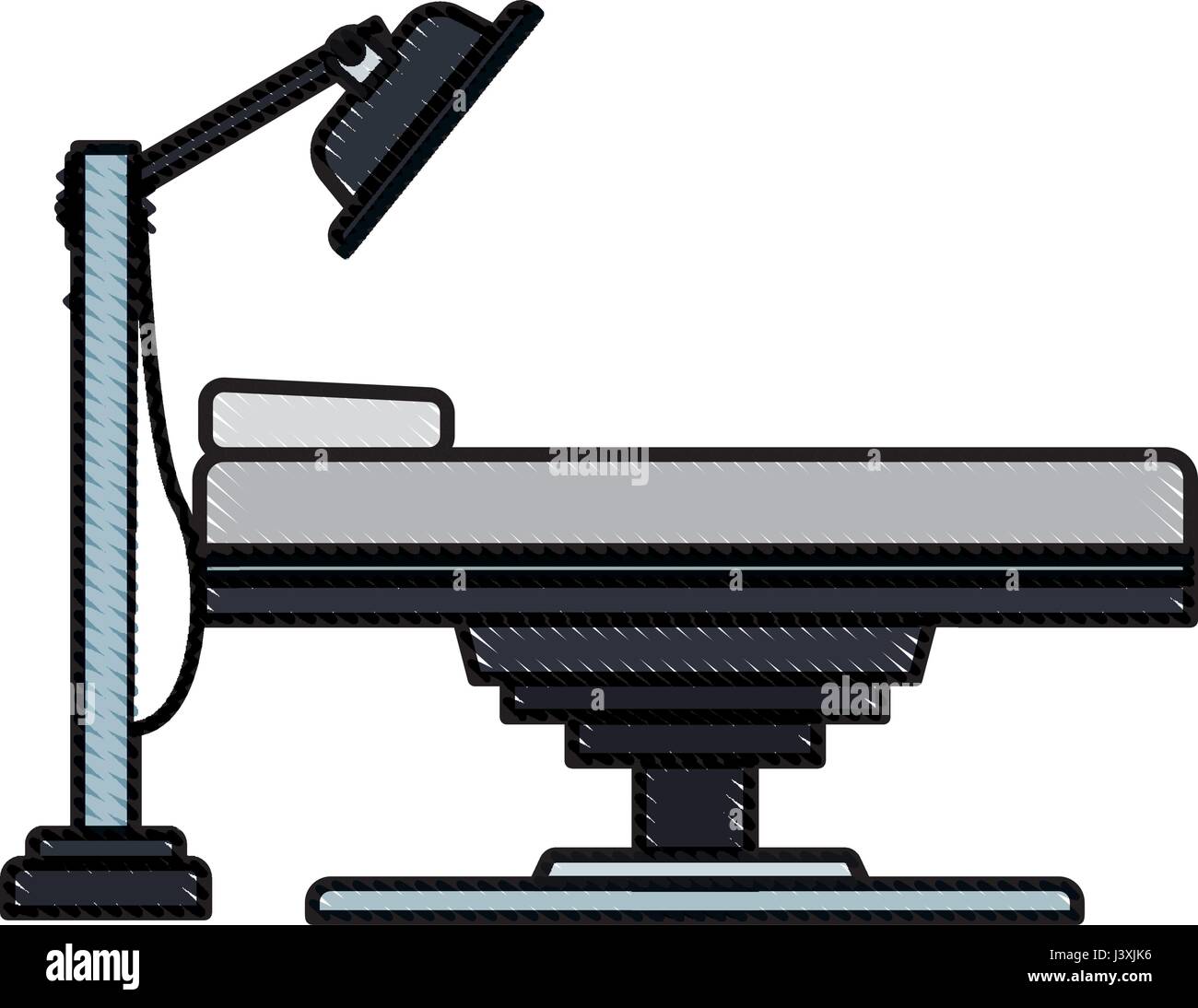 drawing bed medical examination healthy Stock Vector Image & Art - Alamy