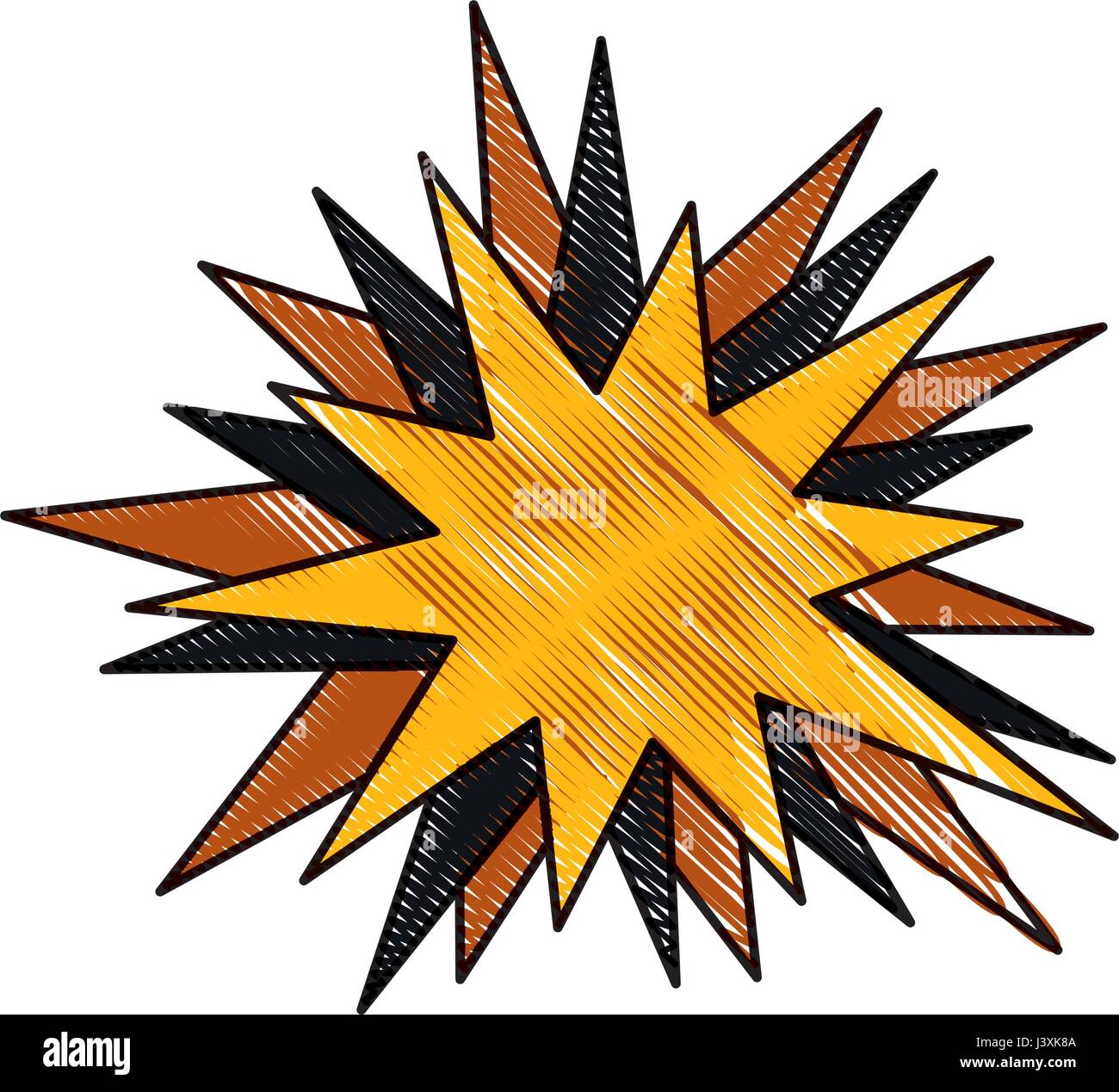 Star empty white comic book hi-res stock photography and images - Alamy