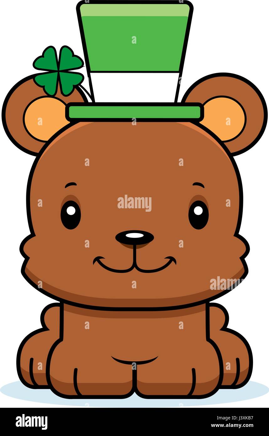A cartoon Irish bear smiling Stock Vector Image & Art - Alamy