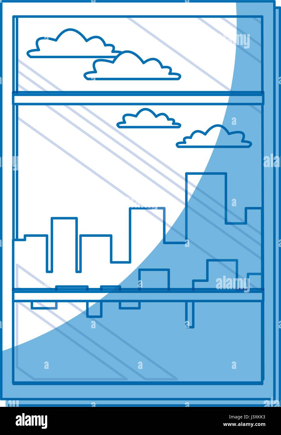 window building urban skyline sky design Stock Vector Image & Art - Alamy
