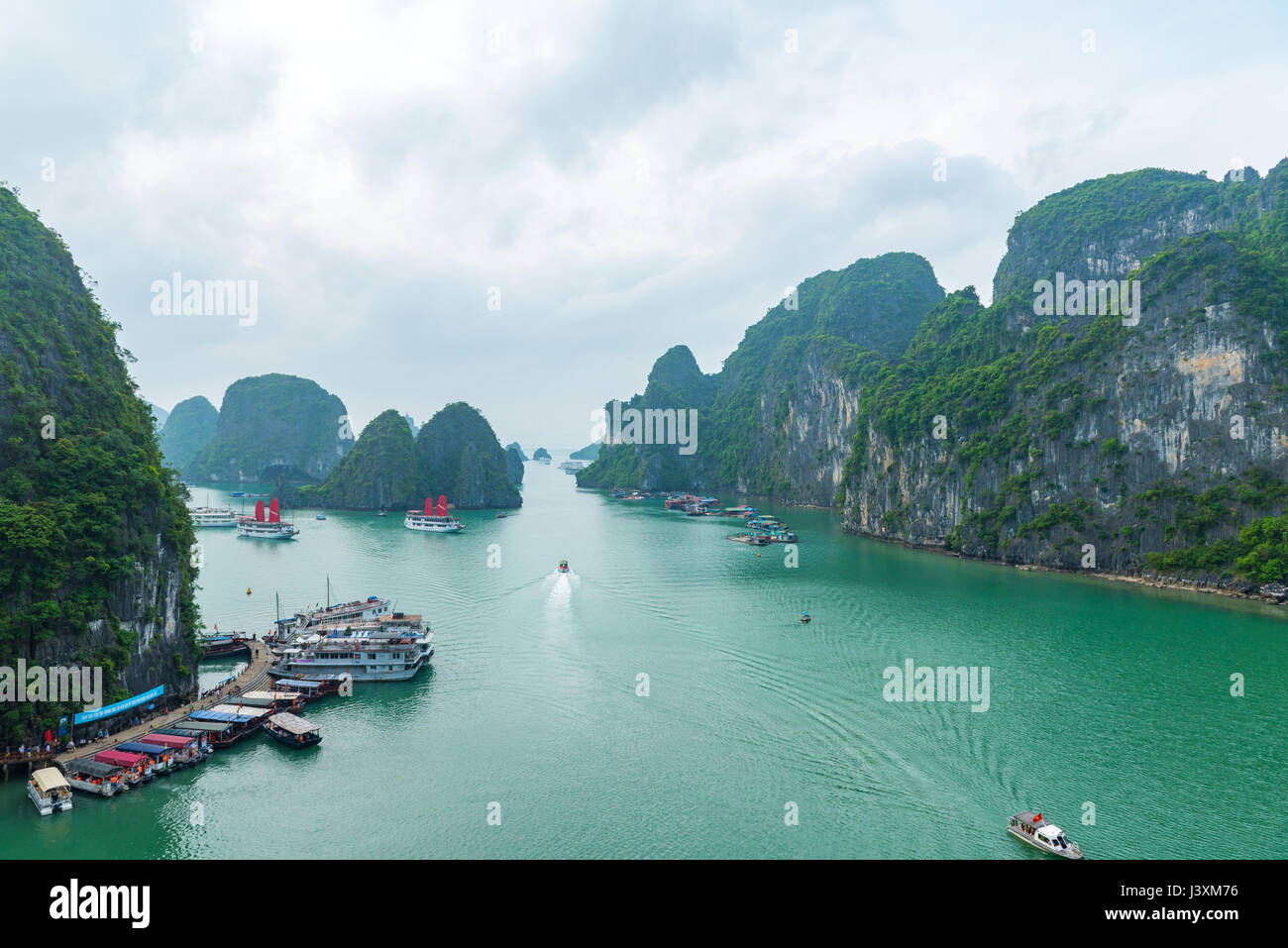 Halong Bay view Stock Photo - Alamy