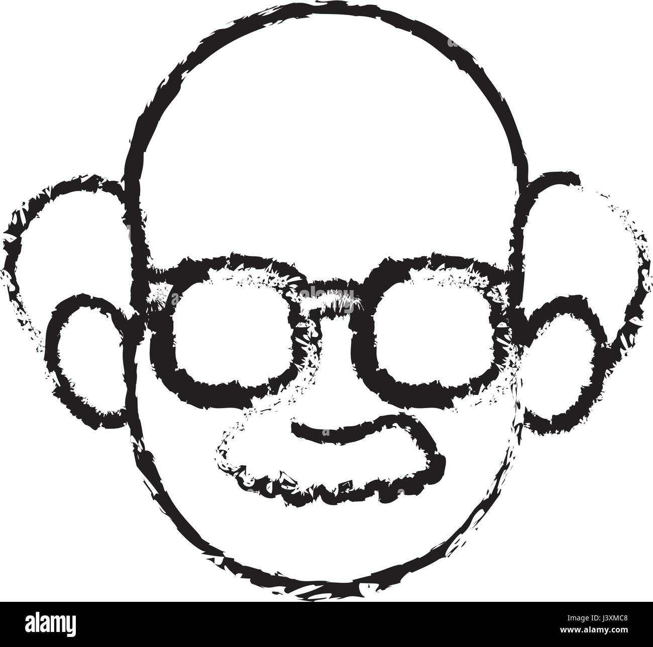 head faceless man character sketch Stock Vector Image & Art - Alamy