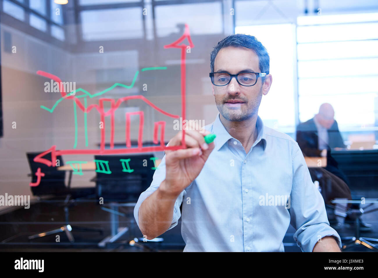 Presentation drawing hi-res stock photography and images - Alamy