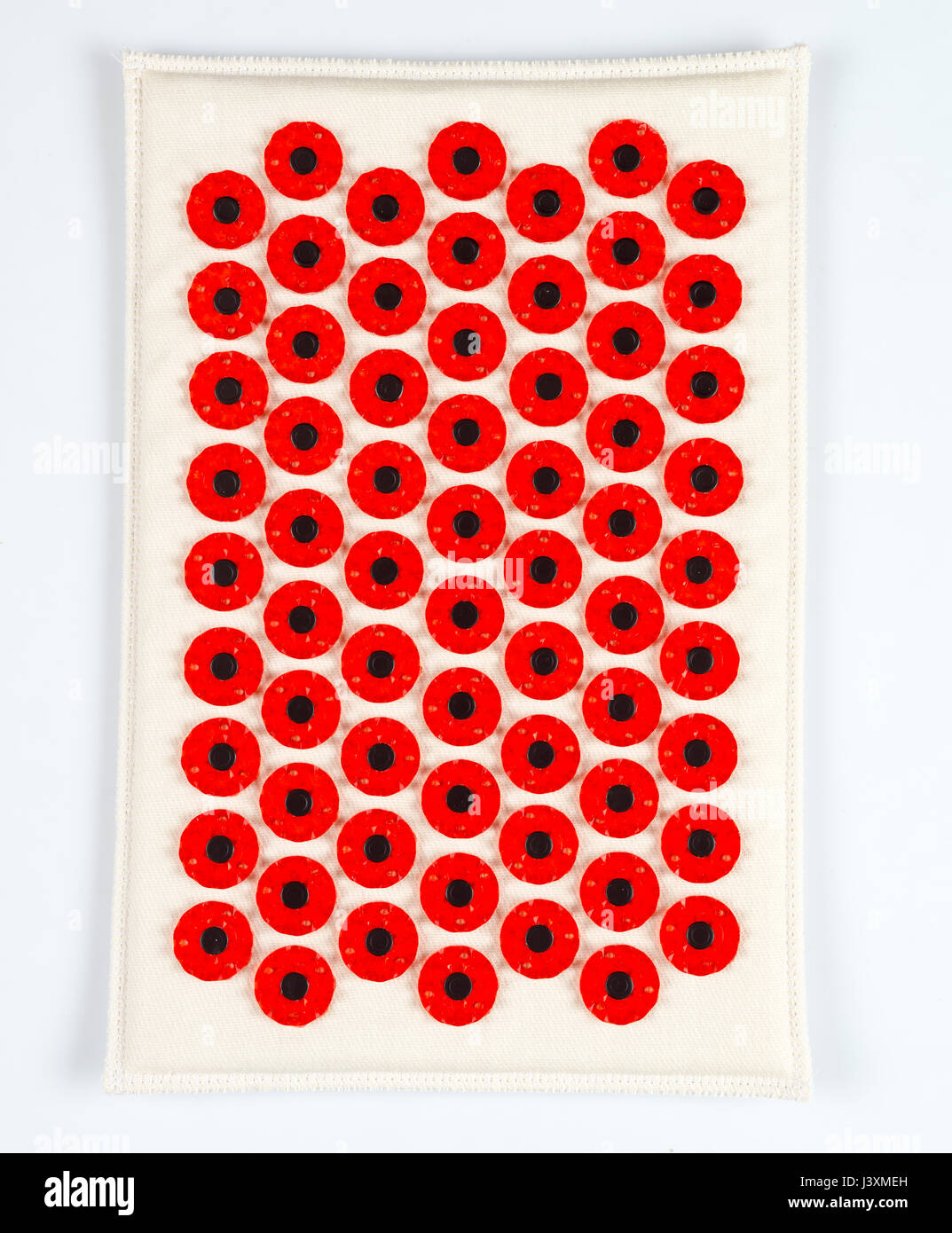 Orthopedic mat with sharp spikes Stock Photo - Alamy