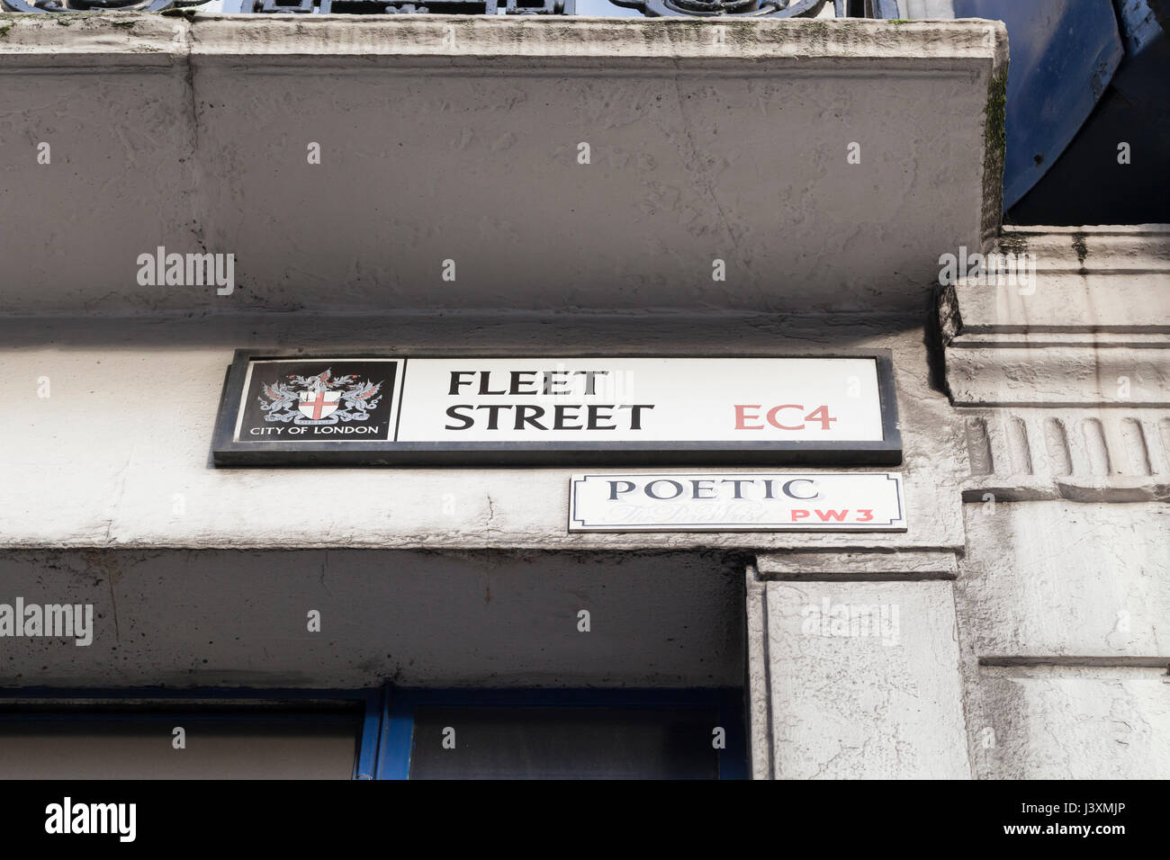Fleet street sign hi-res stock photography and images - Alamy