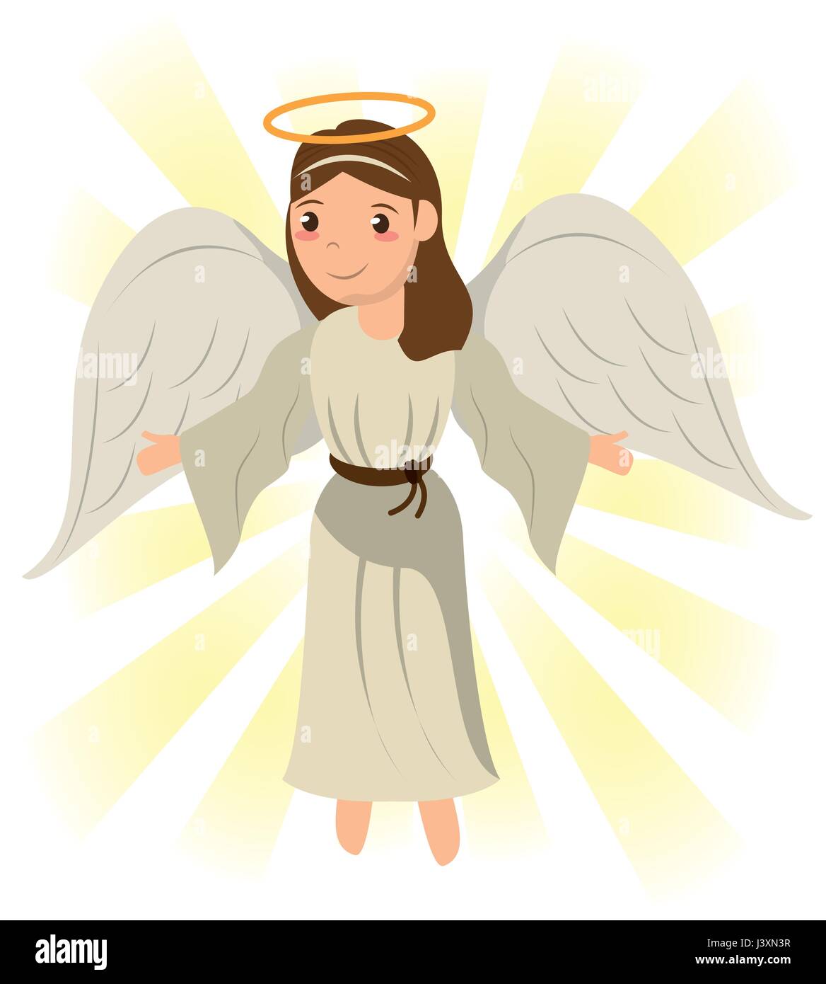 angel sacred holy miracle symbol image Stock Vector Image & Art - Alamy