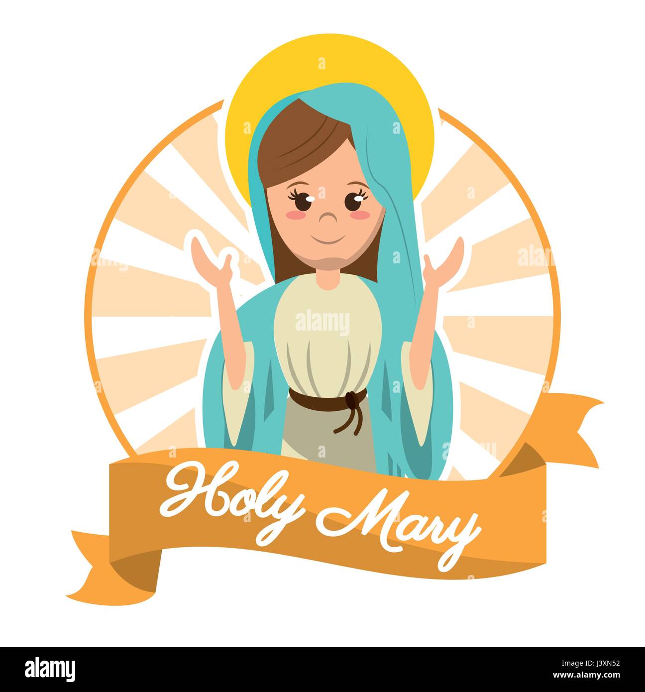 St mary of the annunciation Stock Vector Images - Alamy
