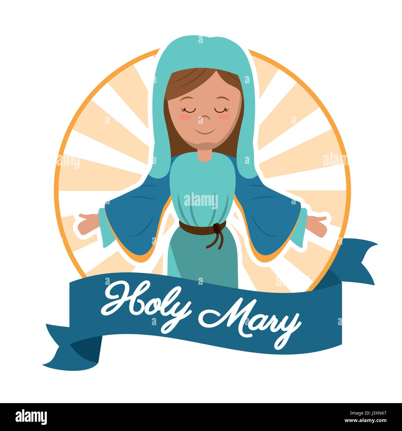 holy mary mother miracle salvation image Stock Vector Image & Art - Alamy