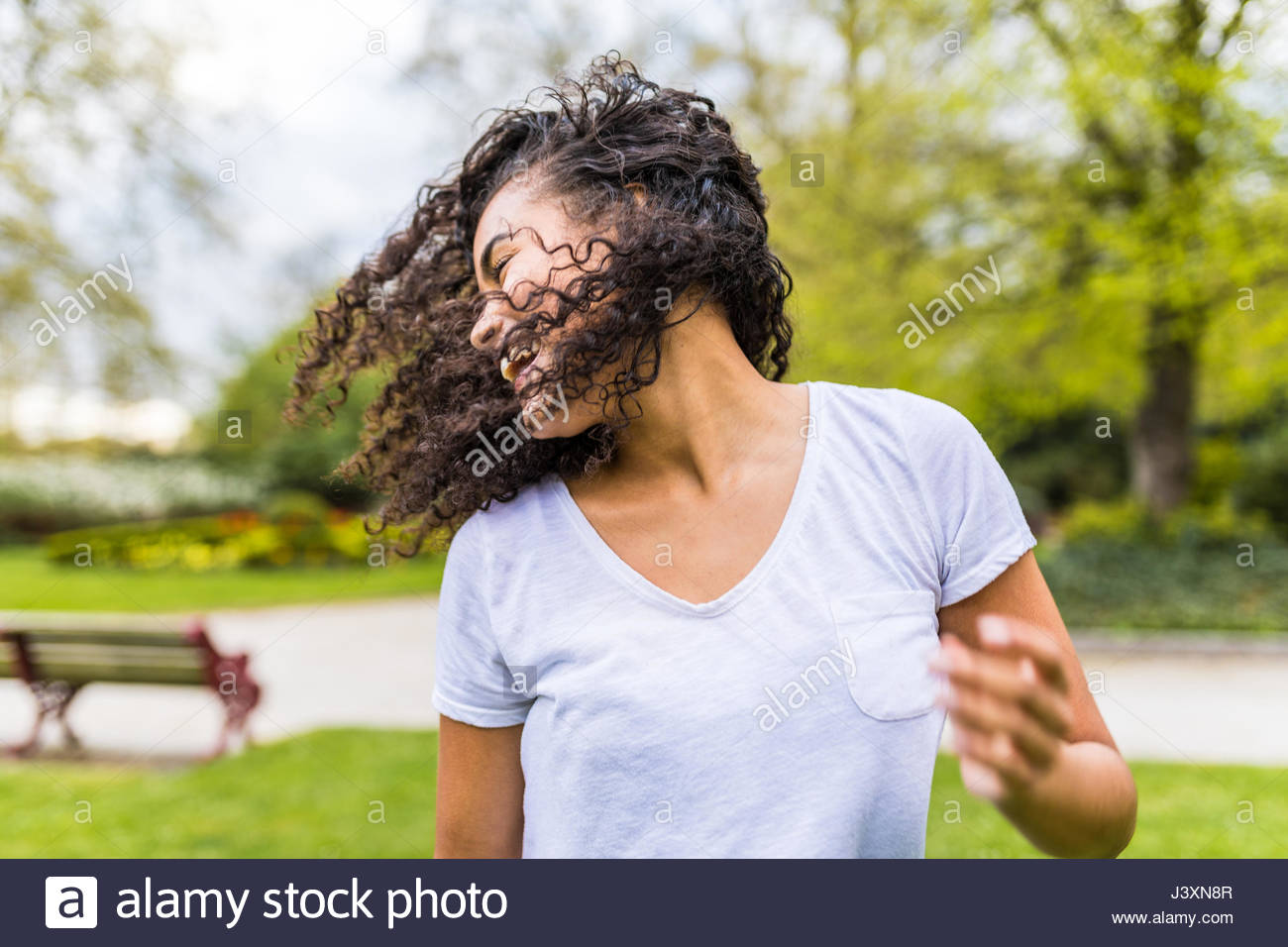 Young Woman Dancing High Resolution Stock Photography and Images - Alamy