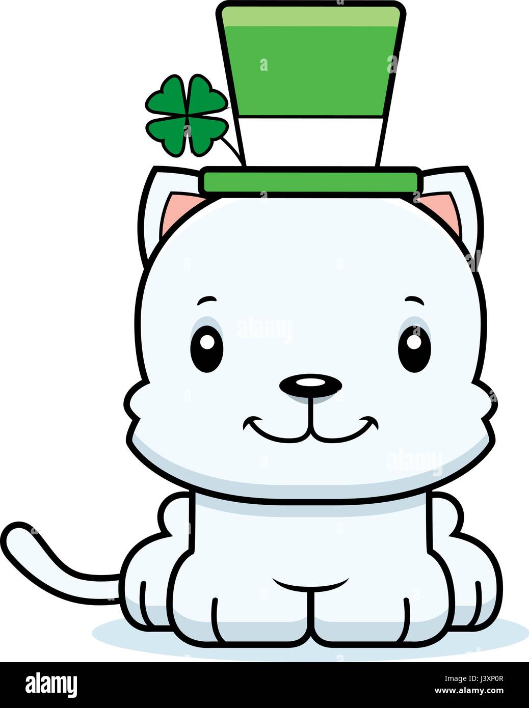 A cartoon Irish kitten smiling Stock Vector Image & Art - Alamy