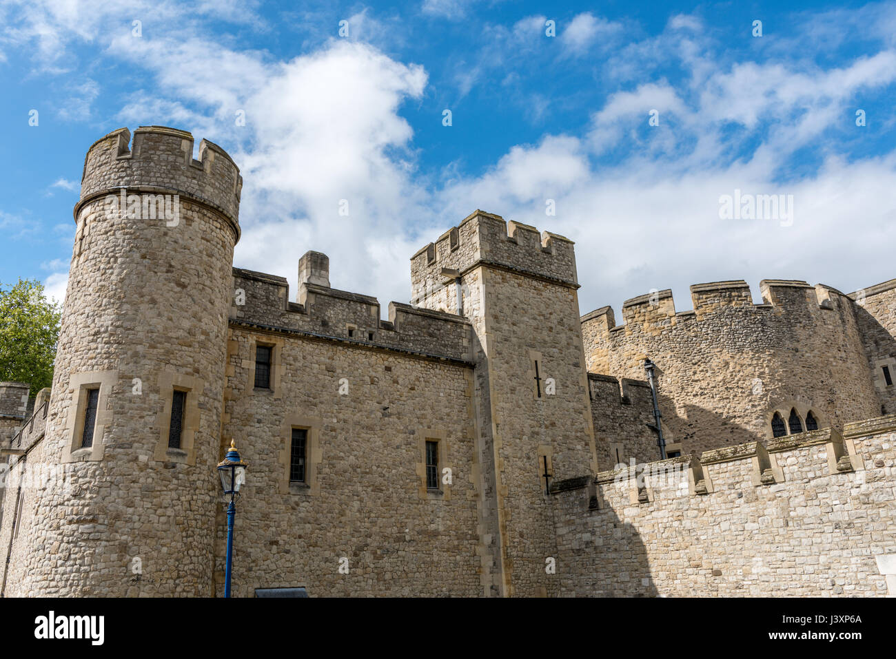 Tower of London shot from close distance Stock Photo - Alamy
