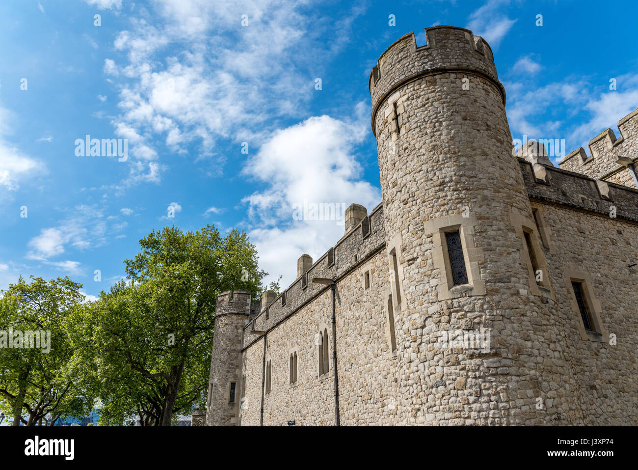 Tower of London shot from close distance Stock Photo - Alamy