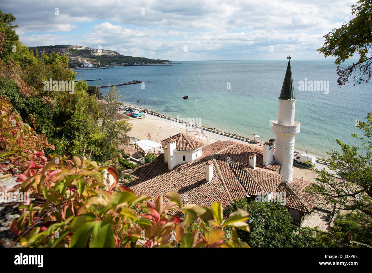 View of Balchik Palace, Balchik, Dobrich, Bulgaria Stock Photo - Alamy