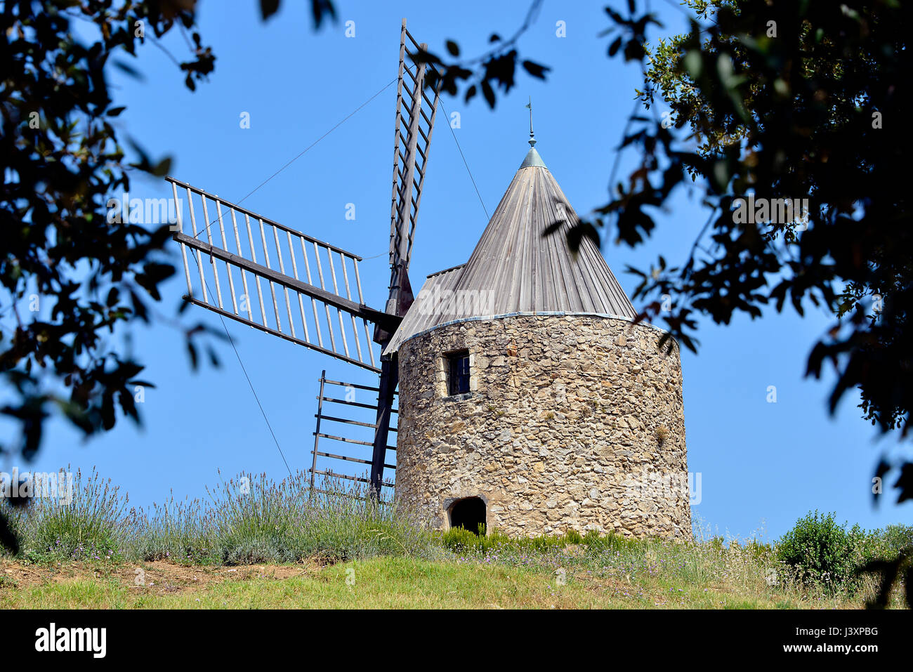 Medieval windmill hi-res stock photography and images - Alamy