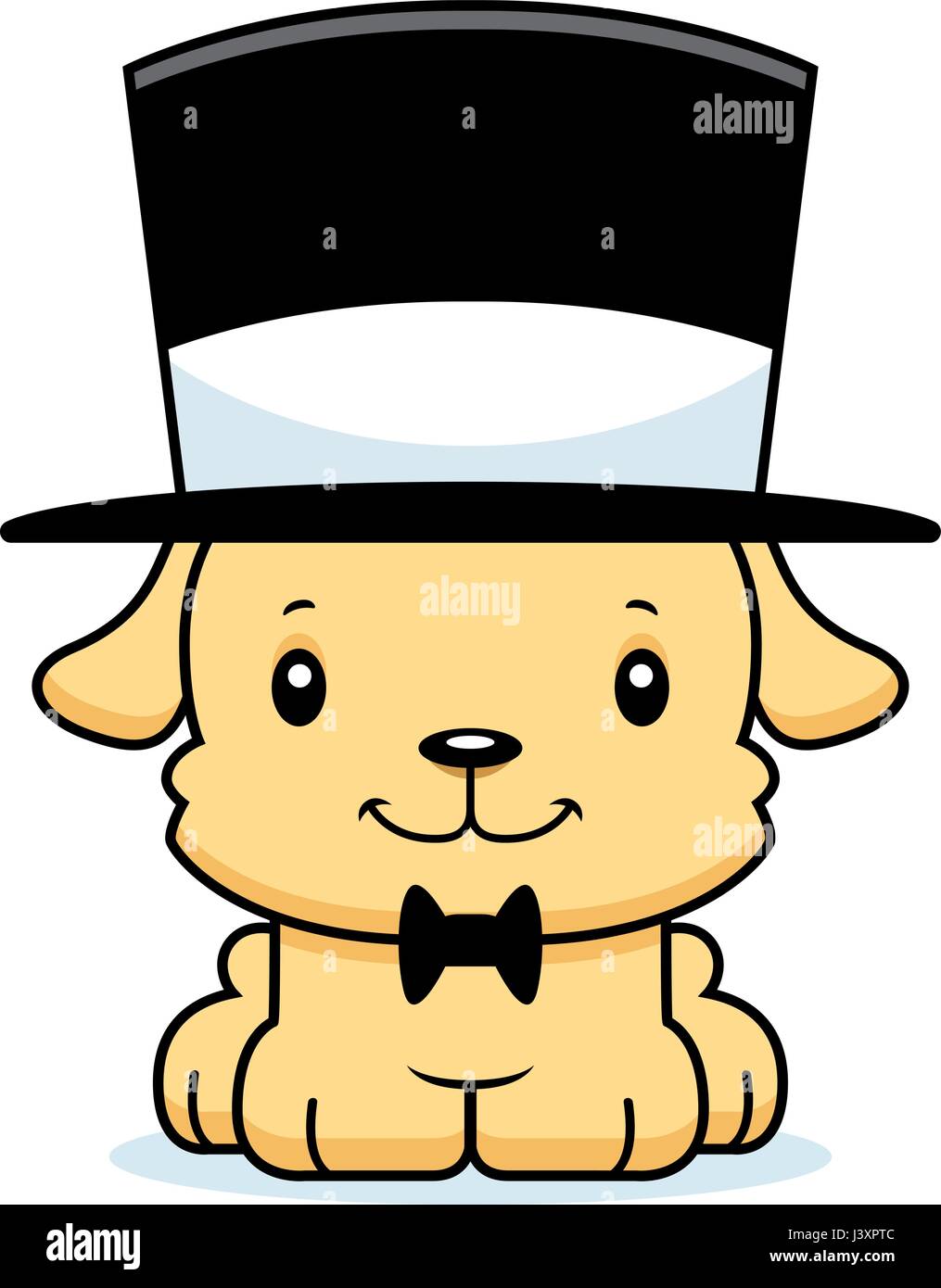 Puppy bow tie Stock Vector Images - Alamy