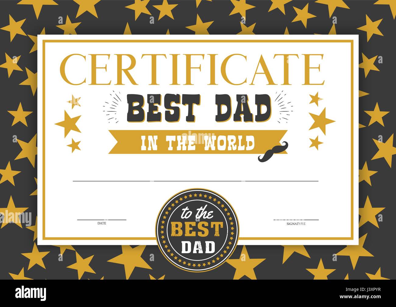 Best father in world Stock Vector Images - Alamy