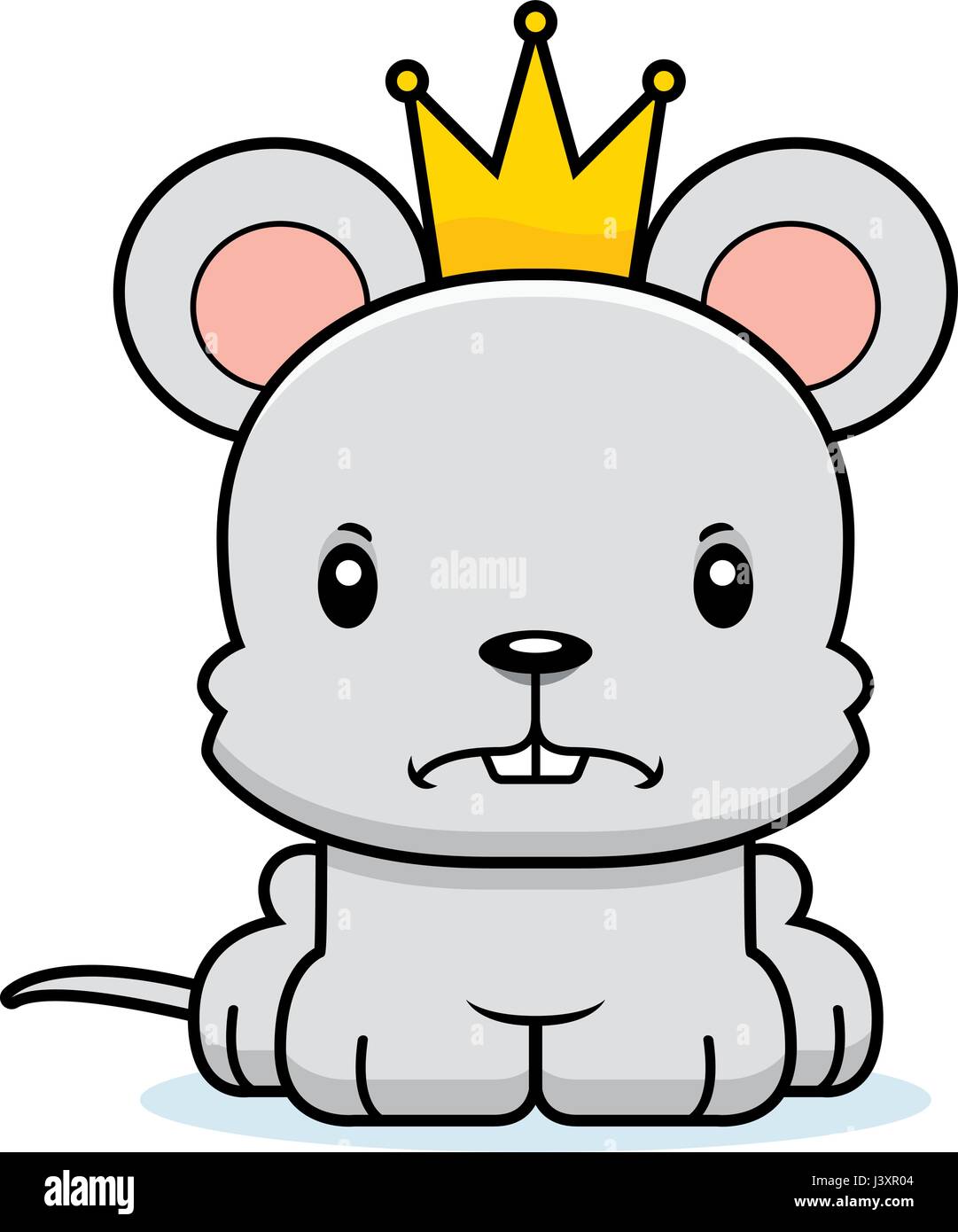 Cartoon prince mouse looking angry hi-res stock photography and images ...