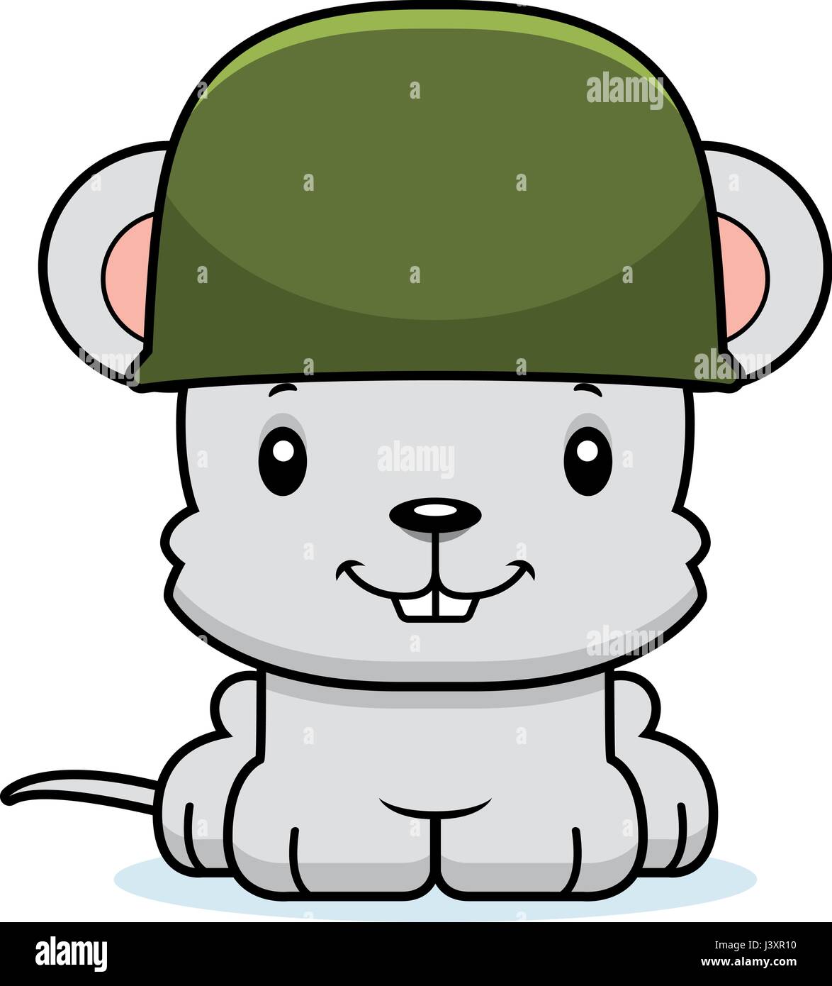 A cartoon soldier mouse smiling Stock Vector Image & Art - Alamy