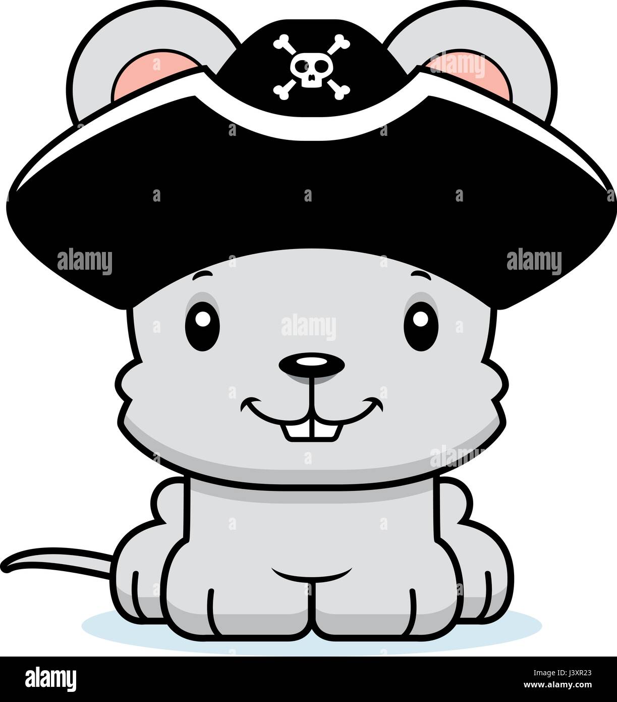 A cartoon pirate mouse smiling Stock Vector Image & Art - Alamy