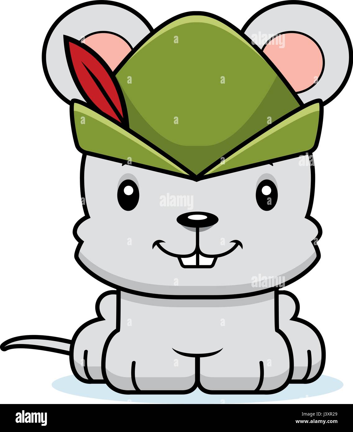 A cartoon Robin Hood mouse smiling Stock Vector Image & Art - Alamy