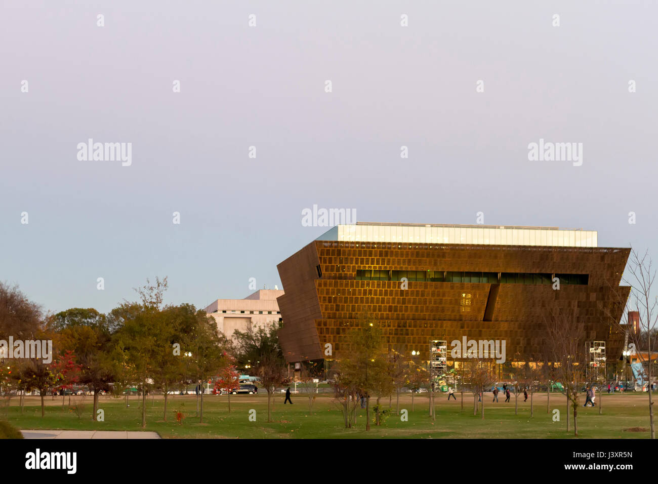 View of buildings in Washington DC. Soft focus Stock Photo - Alamy