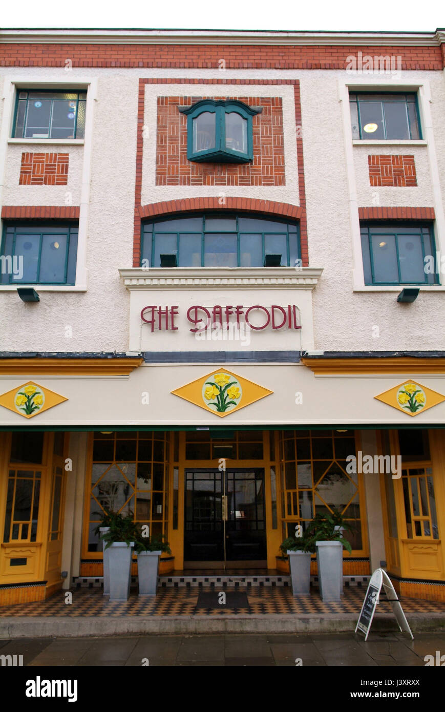 Cheltenham, UK, The Daffodil restaurant Stock Photo - Alamy