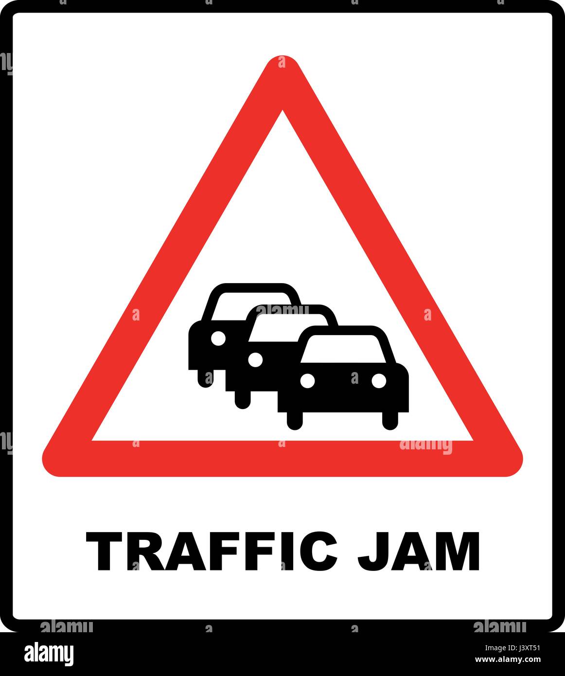 Sign Traffic Jam Major Motorway Dubbed 'Road To Hell' Ranked 'worst In