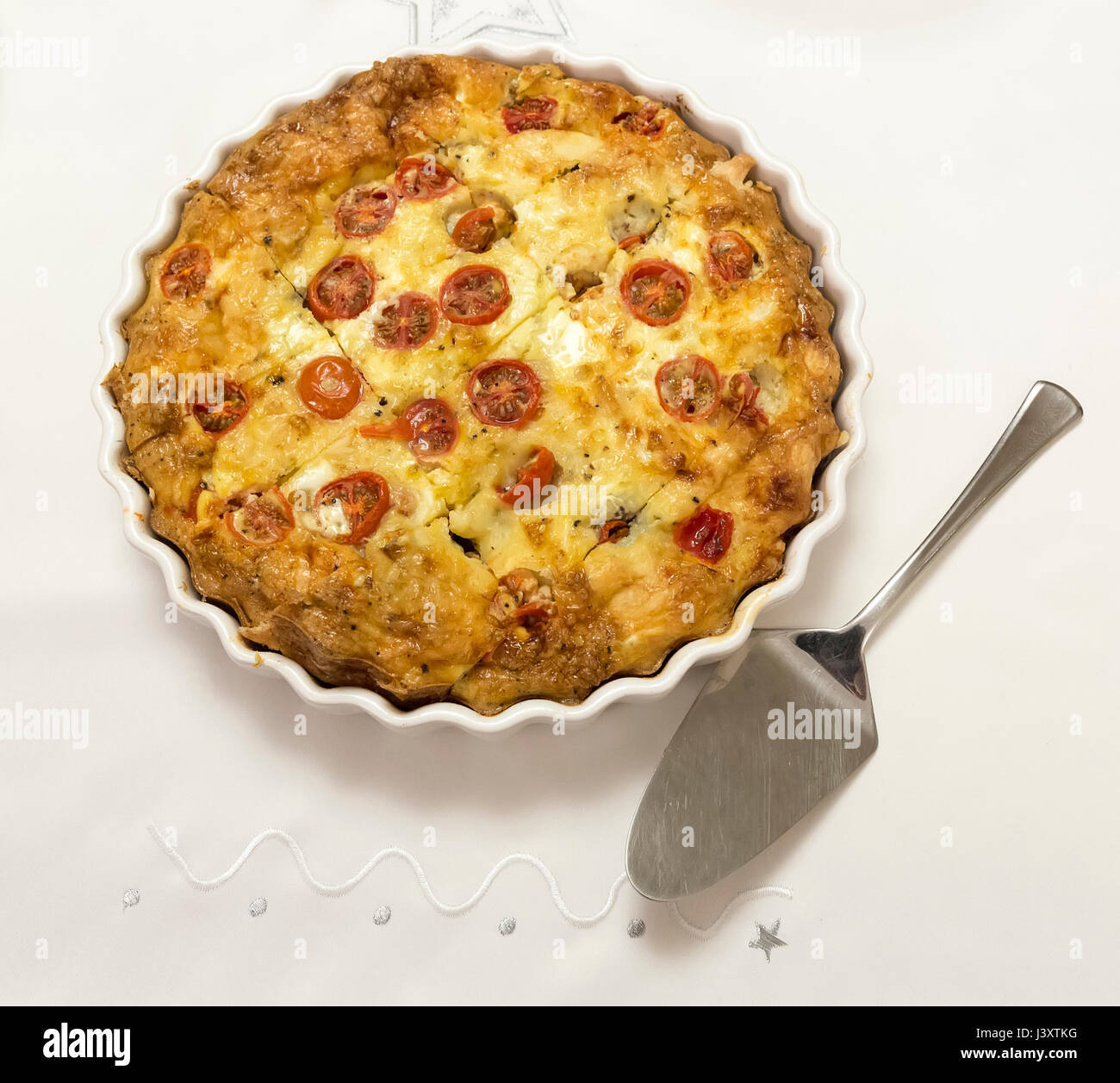 Buffet table quiche hi-res stock photography and images - Alamy
