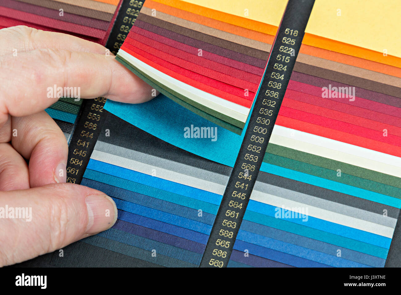 Colour swatch hi-res stock photography and images - Alamy