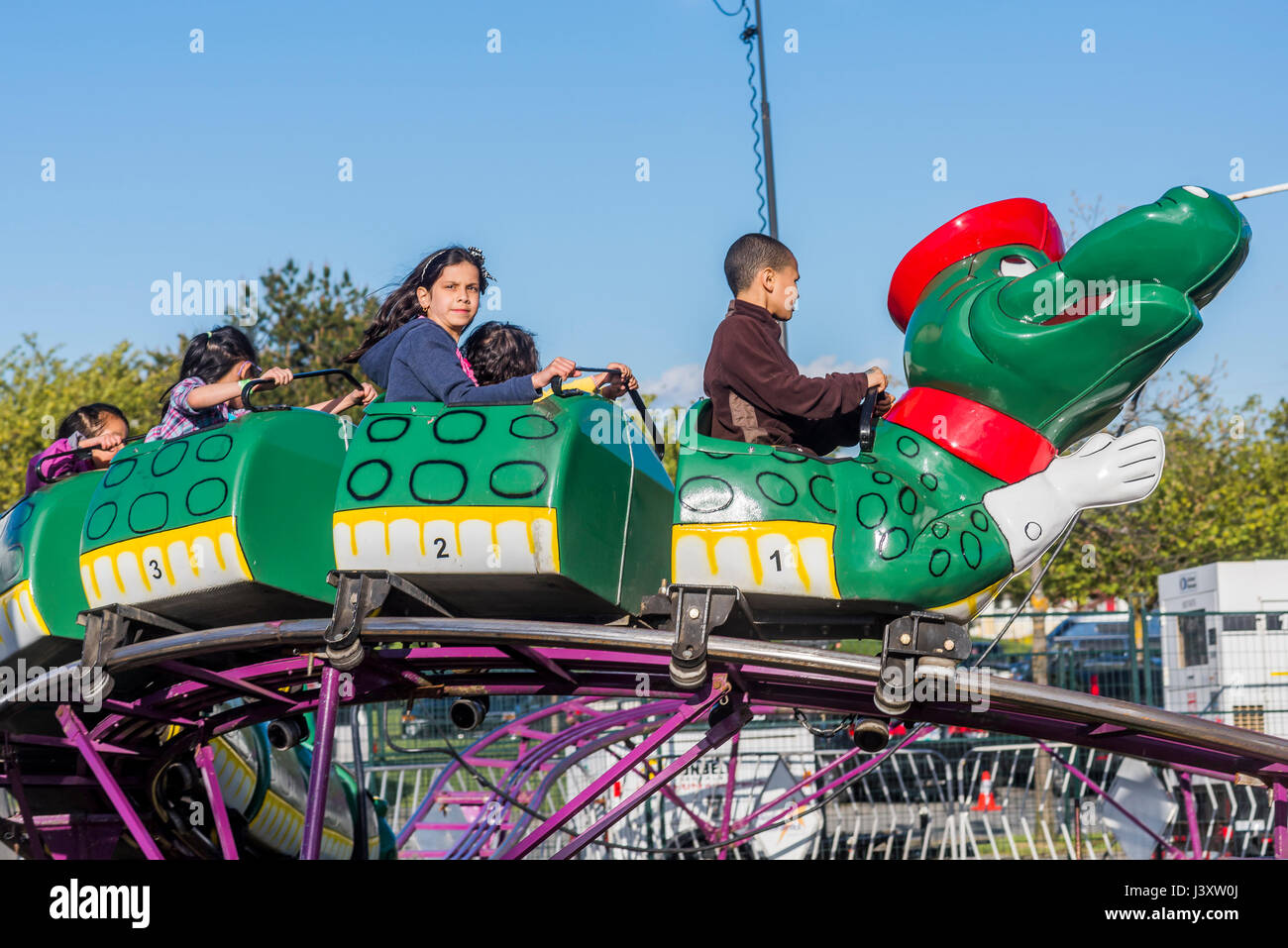 Kiddie coaster hi-res stock photography and images - Alamy