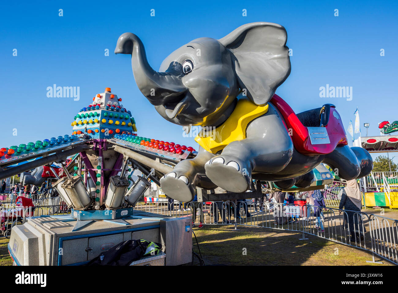 Carnival Fun Fair Ride Stock Photo - Alamy